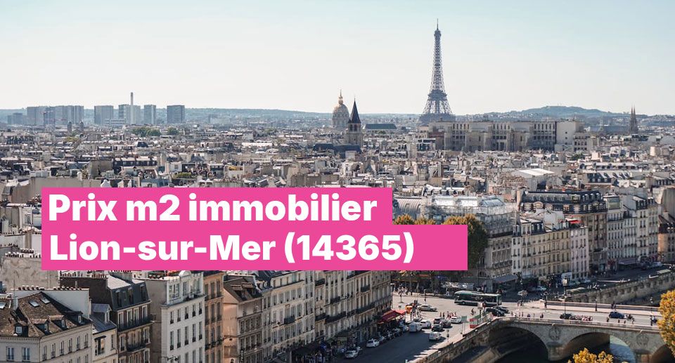 Prix m2 immobilier à Lion-sur-Mer (14780) - août 2026